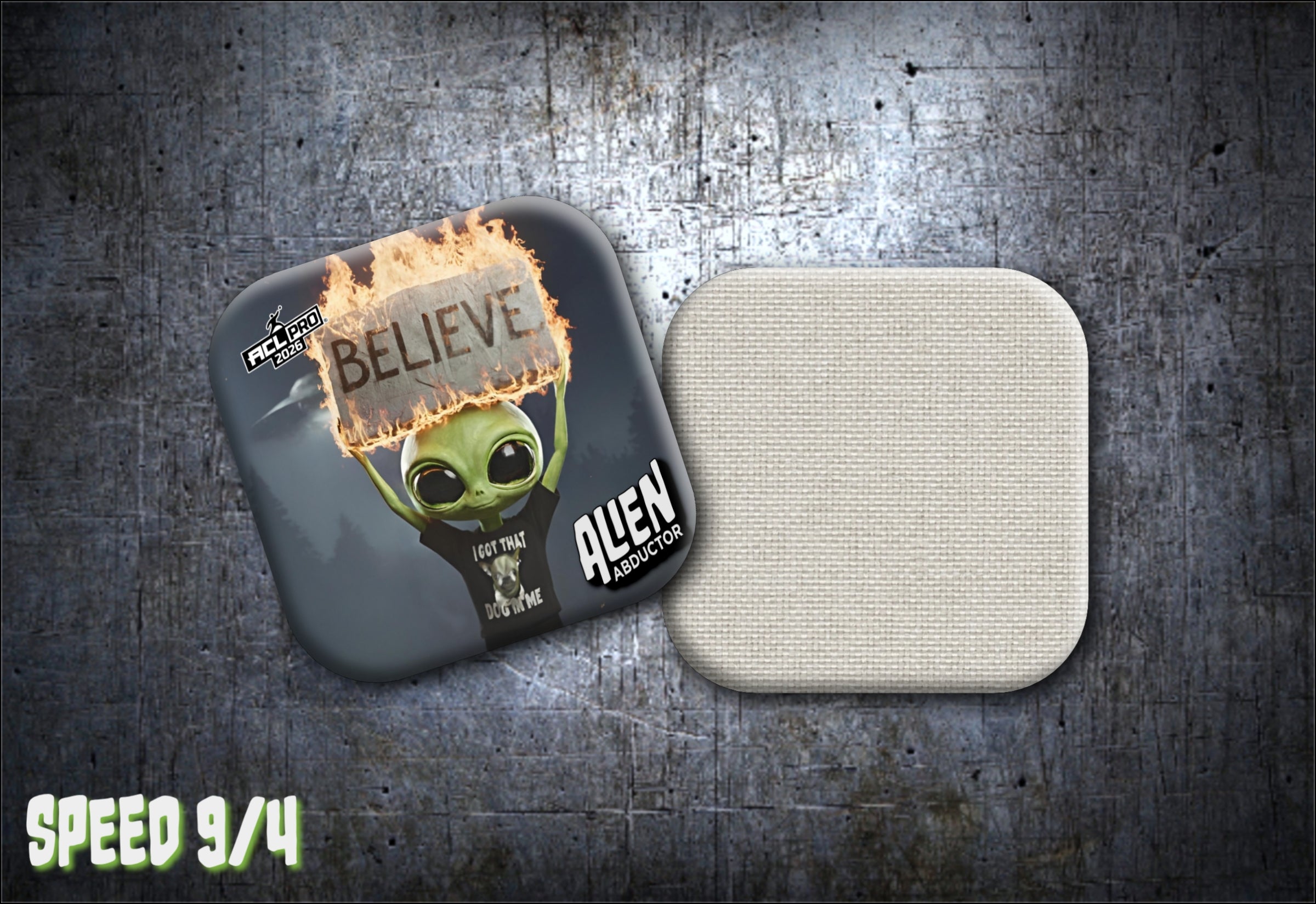 Fire Believe – Alien Cornhole
